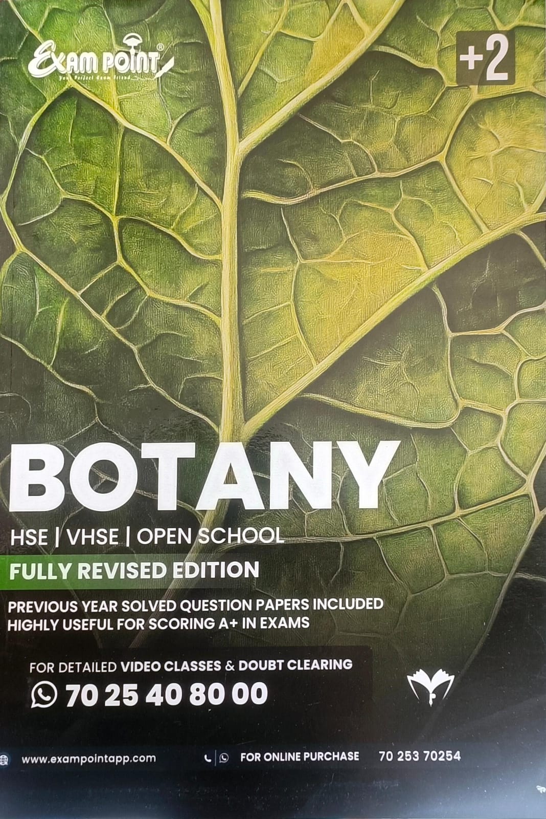 exam point botany plus two