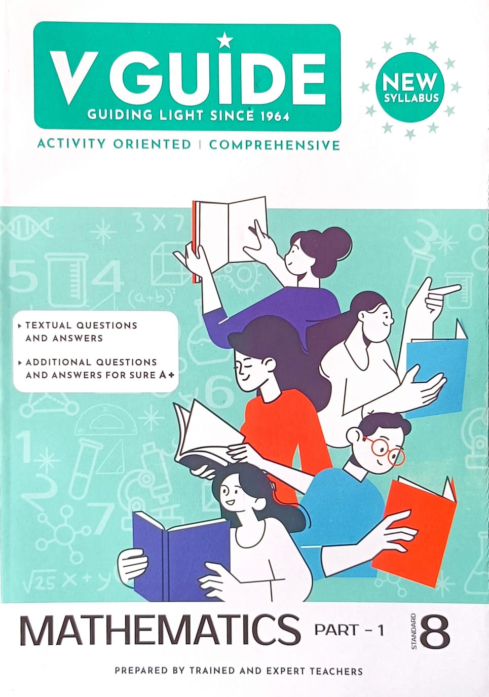 v guide class 8 mathematics best seller top seller new syllabus